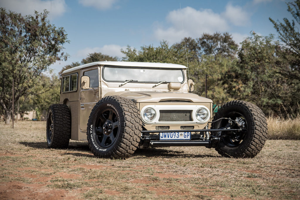 Land Cruiser FJ40 Hot Rod - Safari Stance ! De l'essence dans mes veines