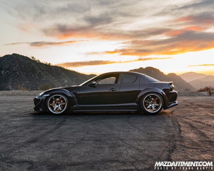 Mazda RX8 Turbo - La black cherry 8... De l'essence dans mes veines